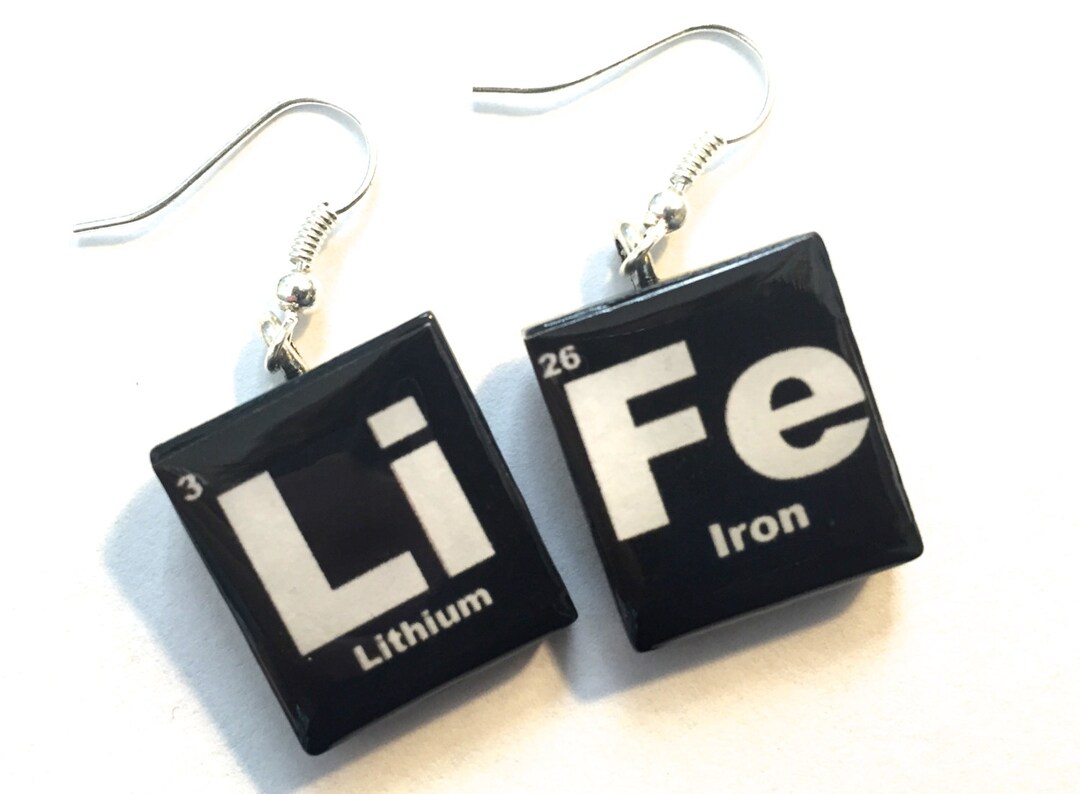 Custom Chemistry Periodic Table Scrabble Tile Earrings - Any Element ...
