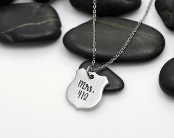 Mrs Badge Number - Etsy