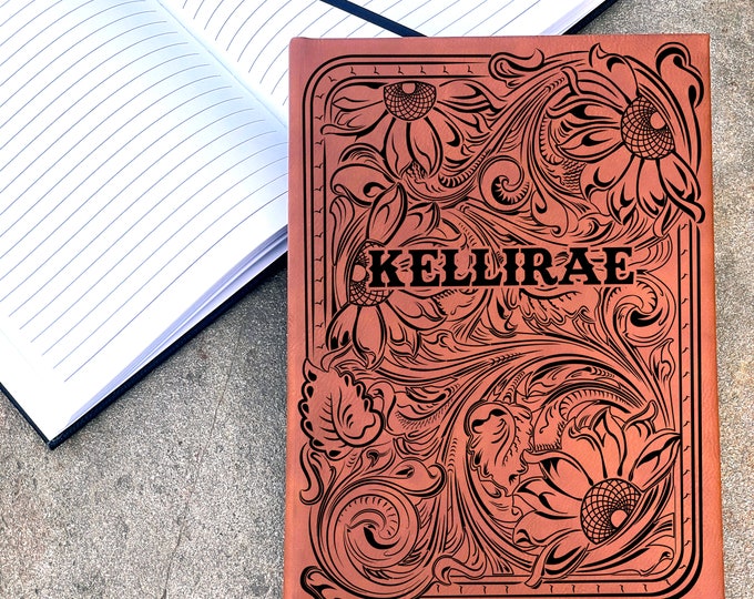 Cowhide Portfolio | Custom Branded Hand Tooled Leather & Cowhide Folder ...