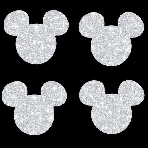 Eight Pack of Small Mickey Heads Vinyl Iron on T-shirt - Etsy