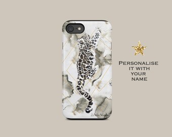 Snow Leopard Case | Etsy