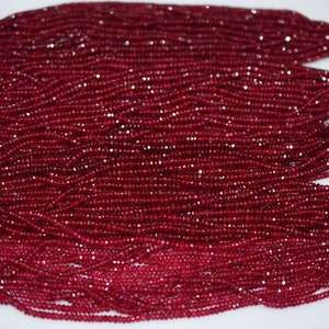 AAA Quality Natural Longido Ruby Faceted Best Quality 2.50-3 Mm Approx ...