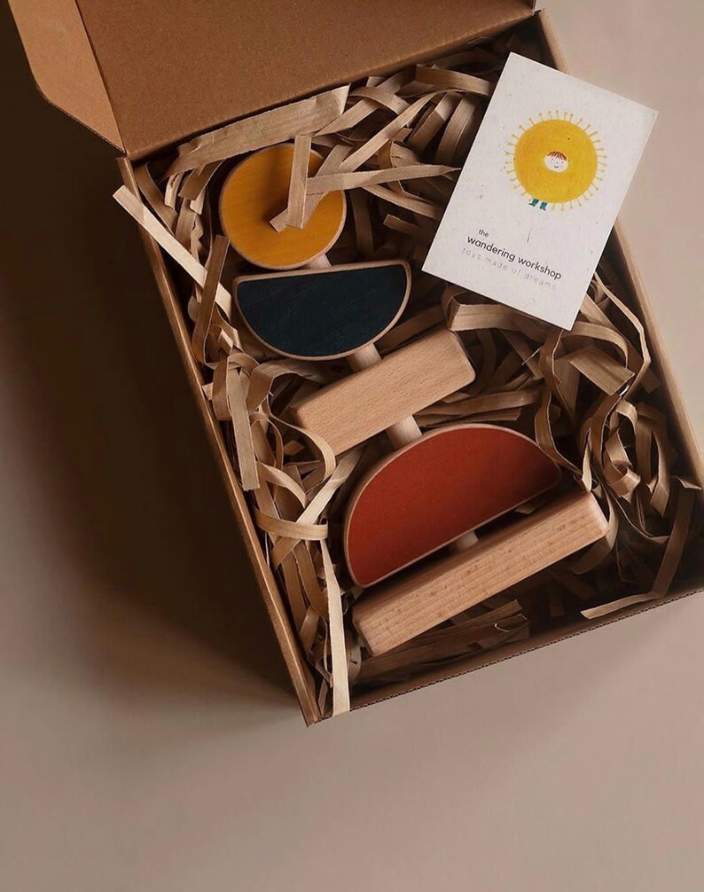 Landscape' Stacking Toy - Kids Wooden Toy - Etsy