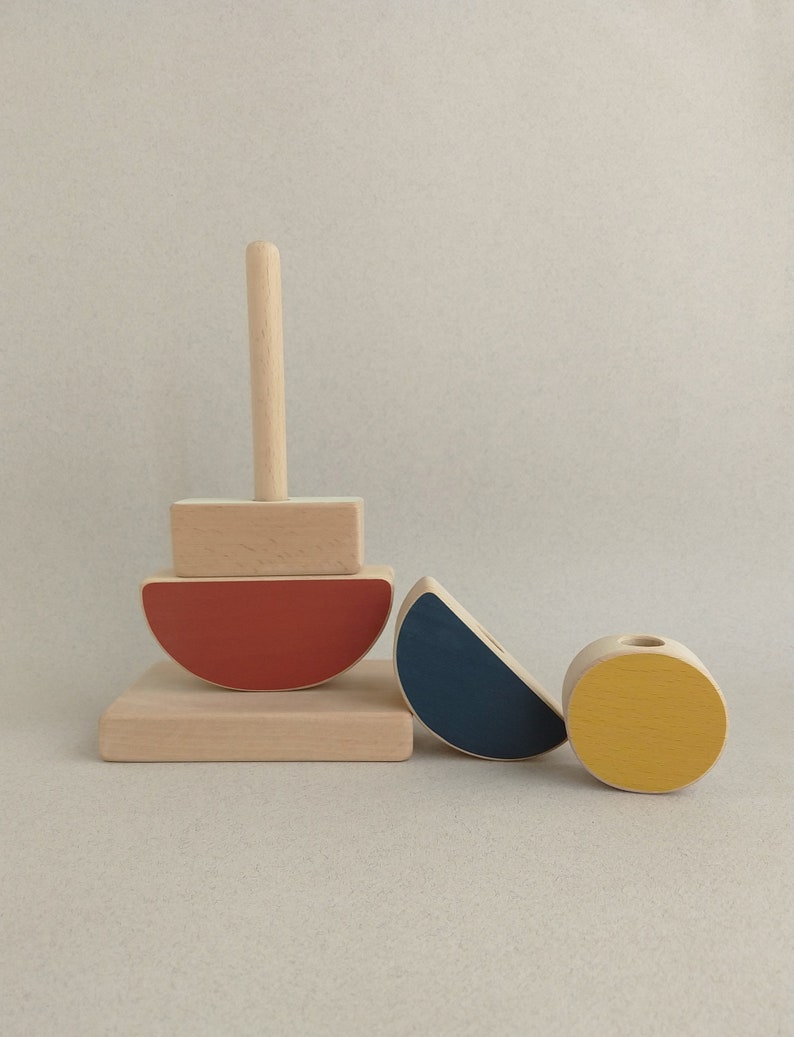 Landscape' Stacking Toy - Kids Wooden Toy - Etsy