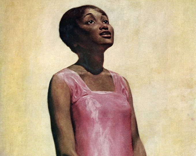 Ruby Green Singing, James Chapin, American Painting, Antique / Vintage ...