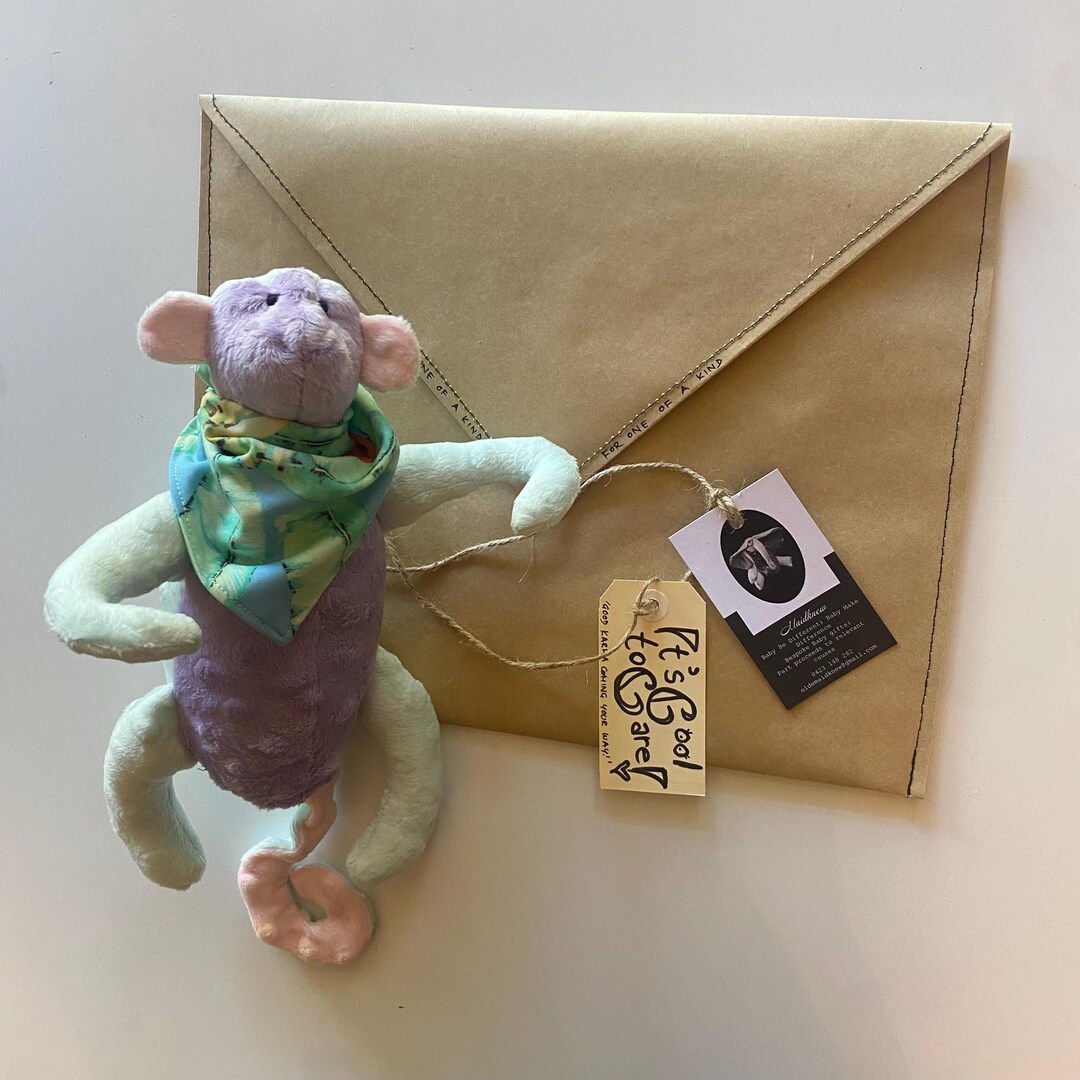Funky Monkey Plush: Part Proceeds to Chosen Causes - Etsy