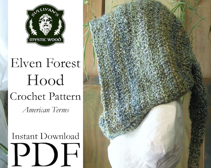 Medieval Archer Hood Crochet Pattern - Instant Download PDF File ...