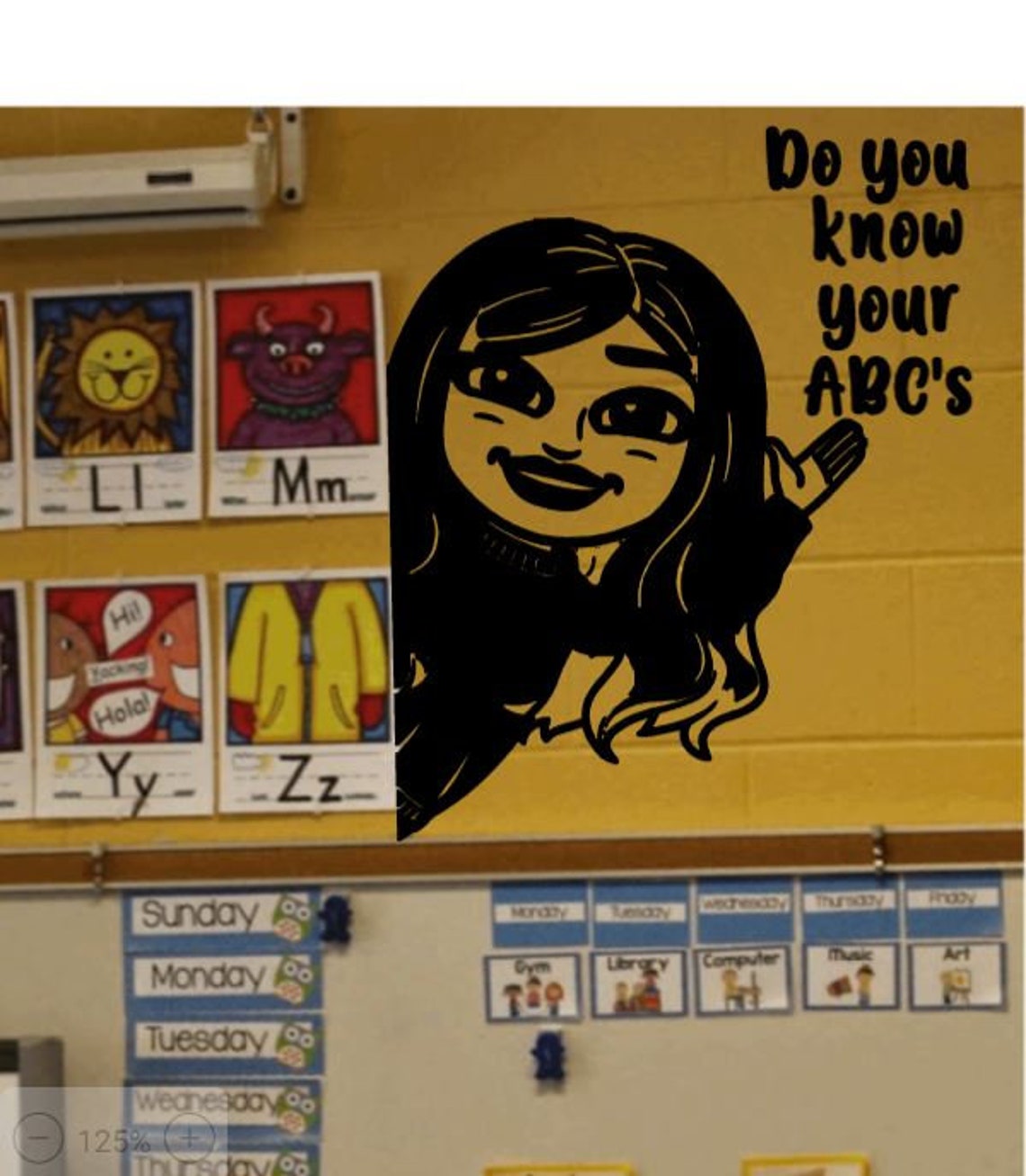 BITMOJI Teacher Decal // Bitmoji Hi Decal // Bitmoji Classroom - Etsy ...