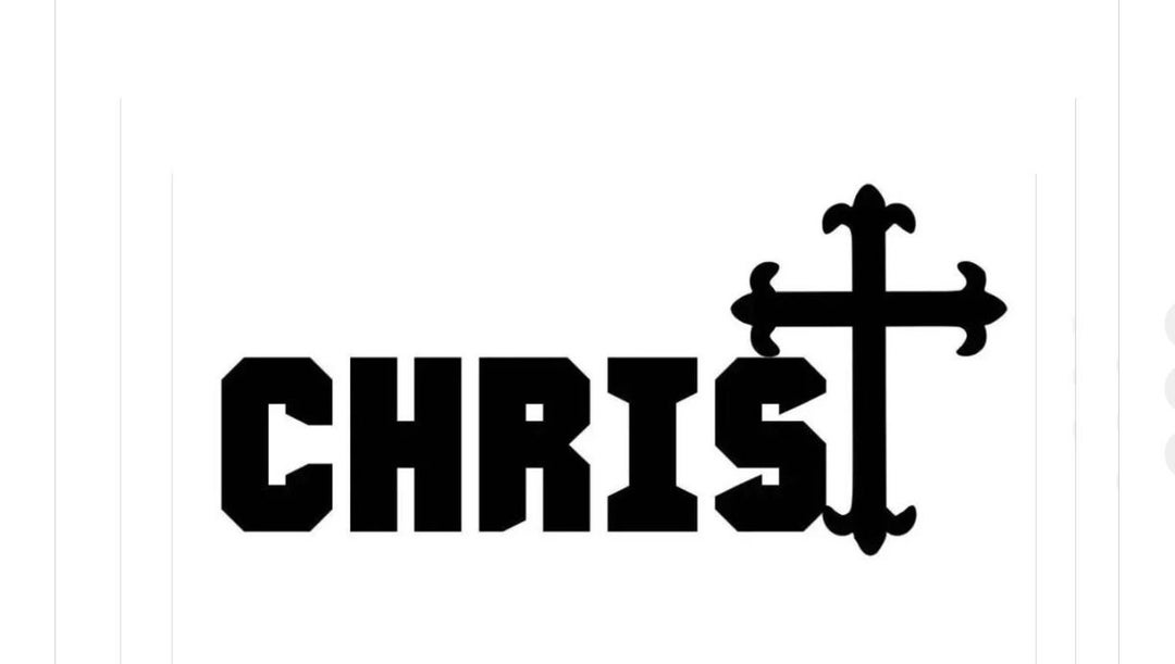 Christian Decal Christ/cross Decal Christian Decal Religious Decal RTIC ...
