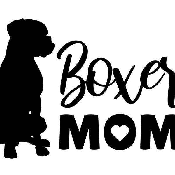 Boxer Mom - Etsy