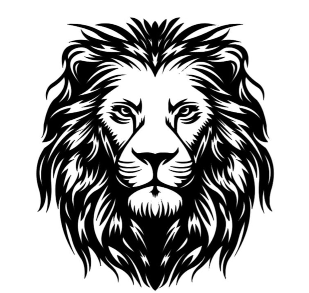 VINYL Decal LION Decal King of the Jungle Lion Decal Animal Decal Lion ...