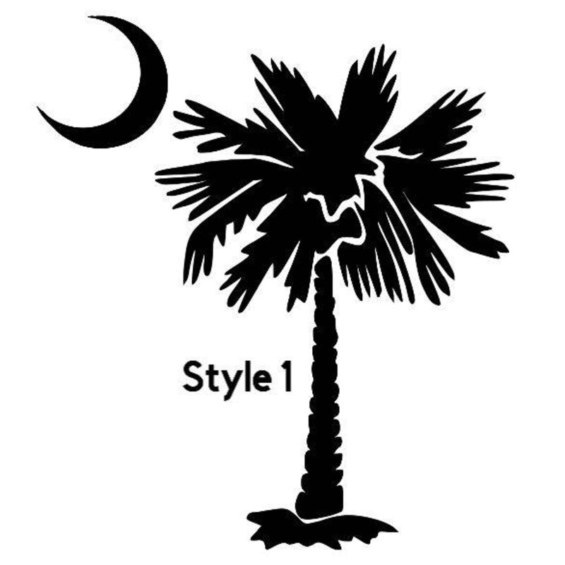 Sc Palmetto Tree - Etsy