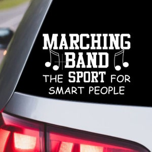 MARCHING BAND Vinyl Decal Sticker Marching Band the Sport - Etsy