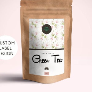 Custom Tea Packaging Personalized Tea Bag Label Custom Tea - Etsy