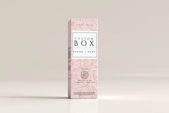 Custom Box Packaging Design for Print Custom Box Template - Etsy Australia