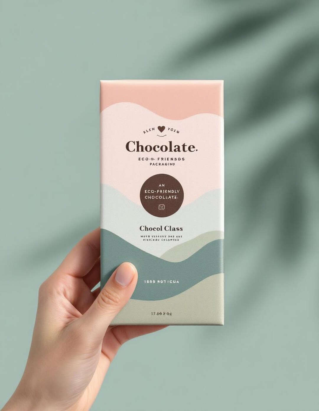 Custom Chocolate Packaging Design, Artisanal Sweet Wrapping, Eco ...