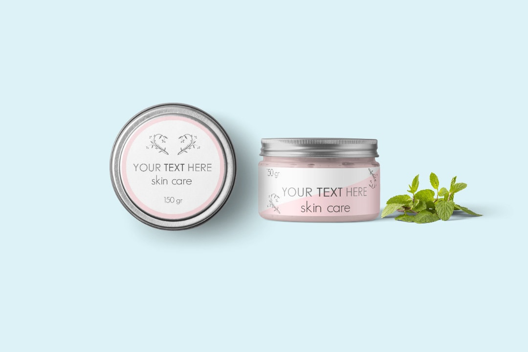 Custom cosmetics packaging Custom cosmetic labels Printable | Etsy