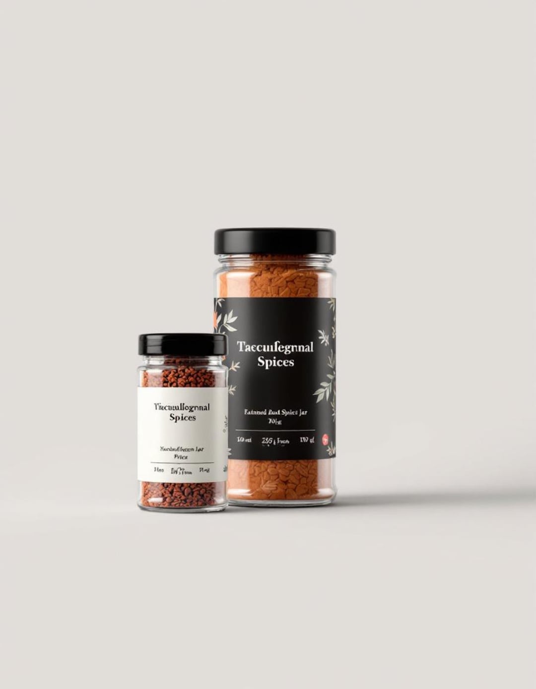 Unique Spice Packaging Design, Custom Labels for Spice Jars ...