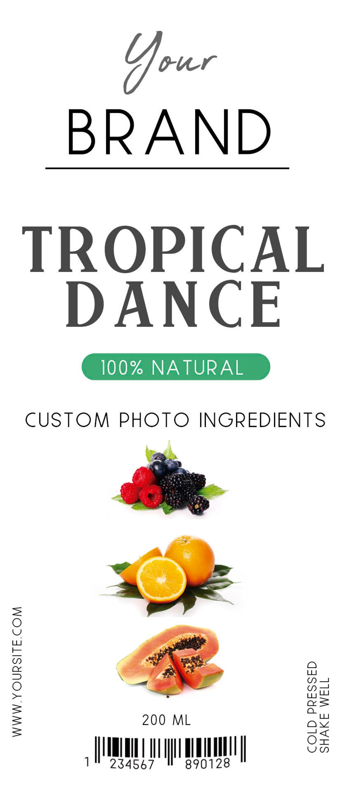 Custom Juice Bottle Labels Juice Labels for Bottle Juice | Etsy