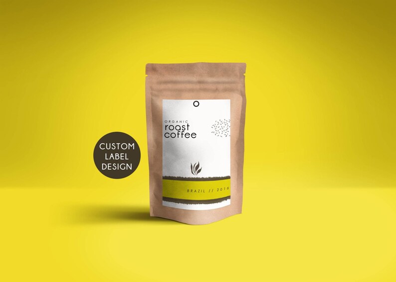 Custom Coffee Label for Package or Repacking Coffee - Etsy
