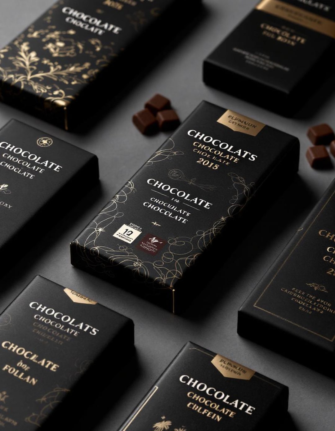 Luxury Chocolate Packaging Design, Eco-friendly Branding for Sweets ...
