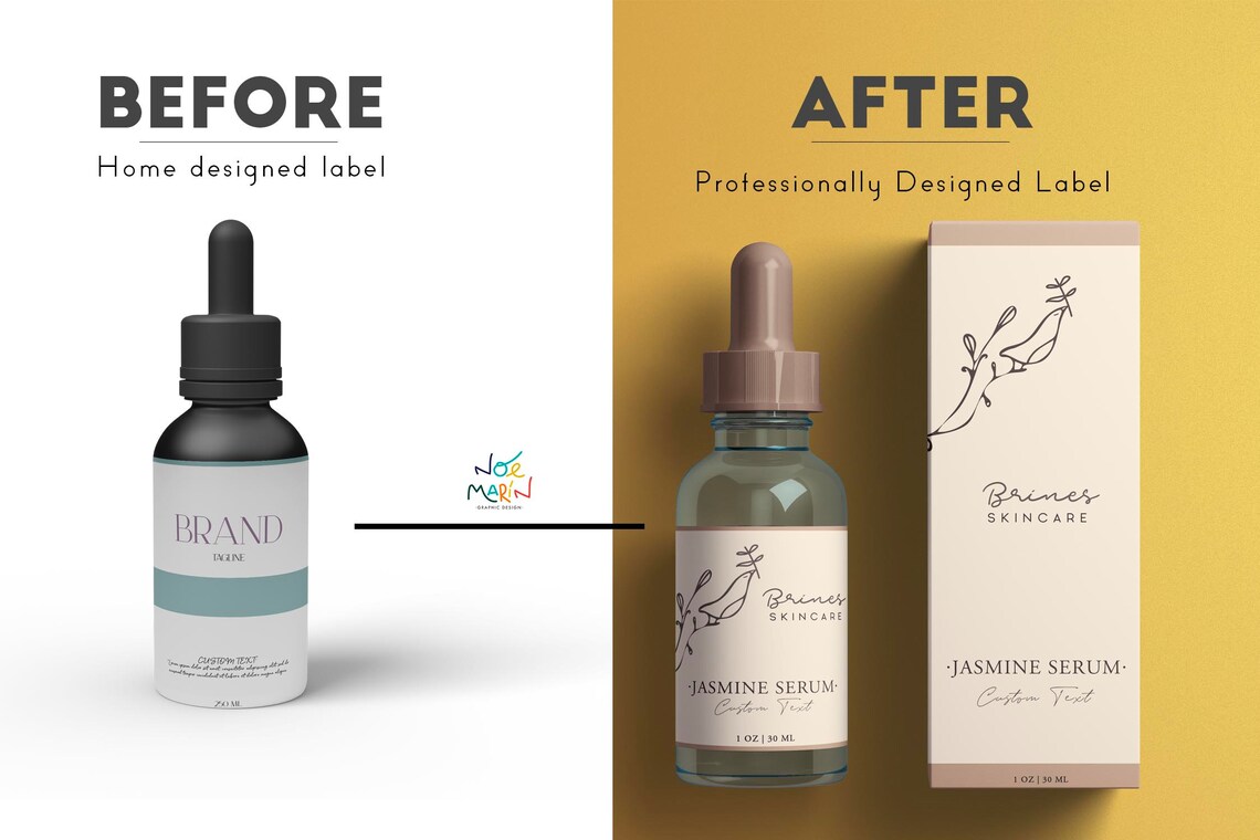 Custom Packaging Label for Dropper Bottles 2oz 1oz 4oz. Cute - Etsy