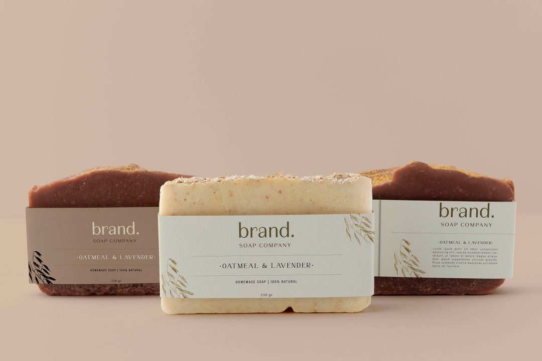 Soap Packaging & Labelling Supplies. Printable Custom Soap Wrapping ...