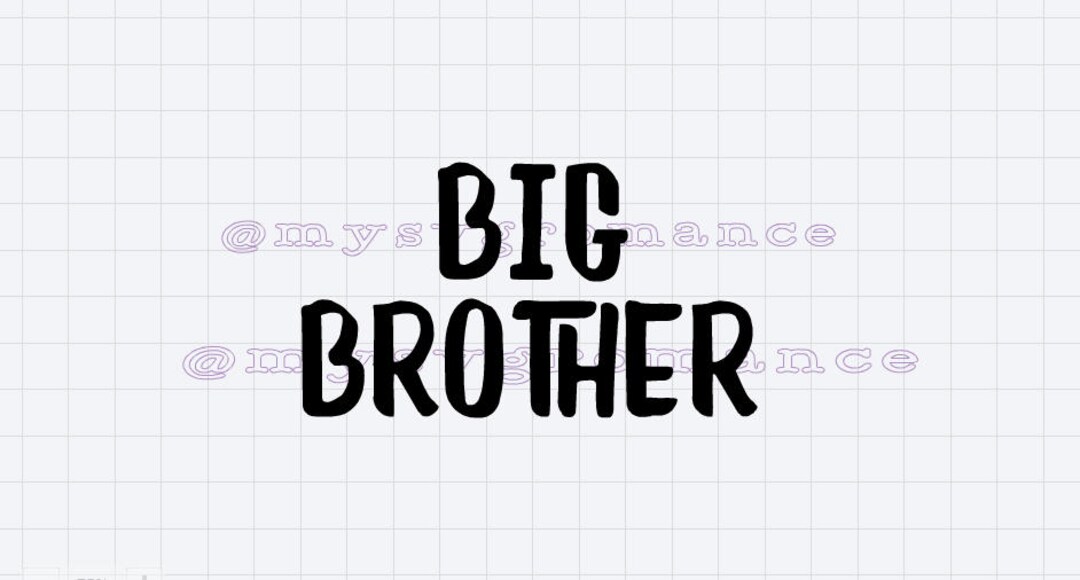Set of 3 Big Middle & Little Brother Svg's PNG DXF - Etsy