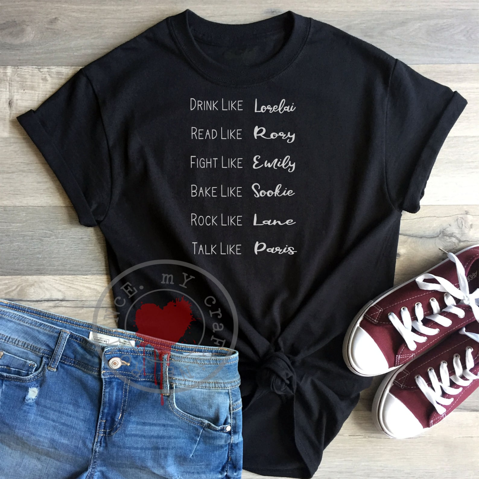 Gilmore Girls - SVG DXF PNG - Cricut - Silhouette - Cutting File ...