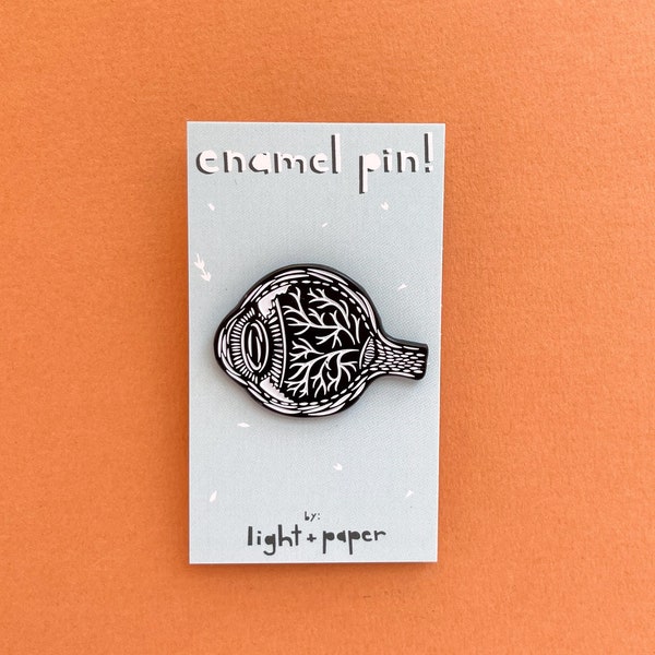 Eyeball Pin - Etsy