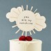 Cake Topper Baby Shower - Sunshine Cake Topper - Wooden Sun Cake Topper ...