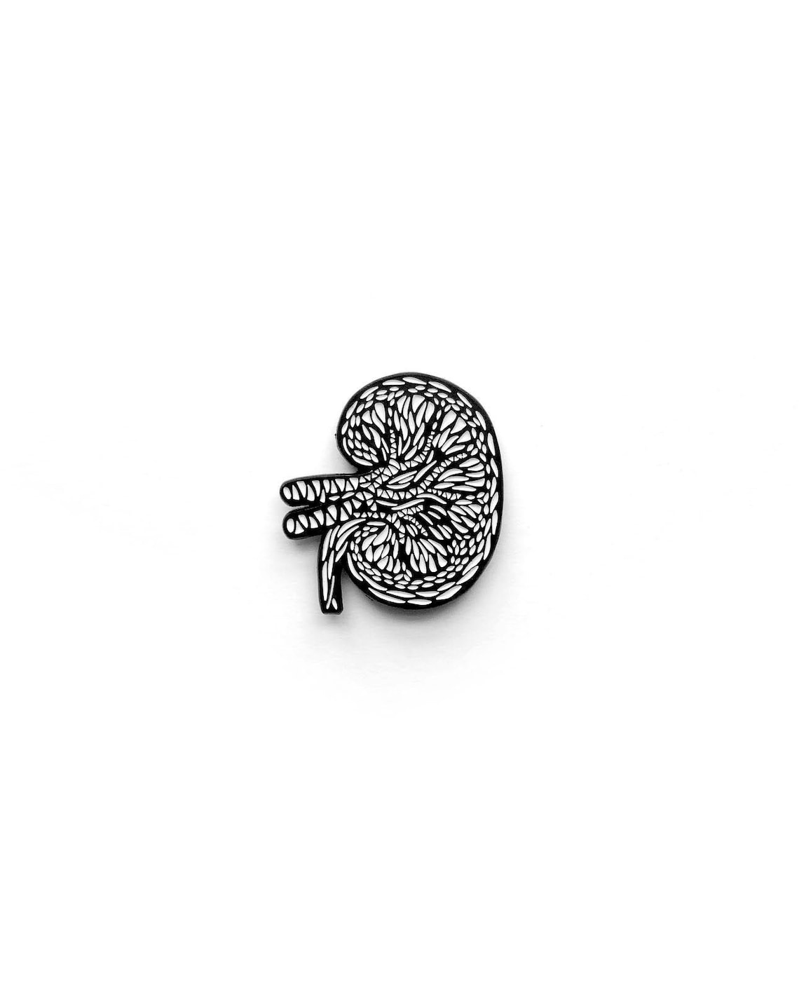 Anatomical Kidney Enamel Pin | Etsy