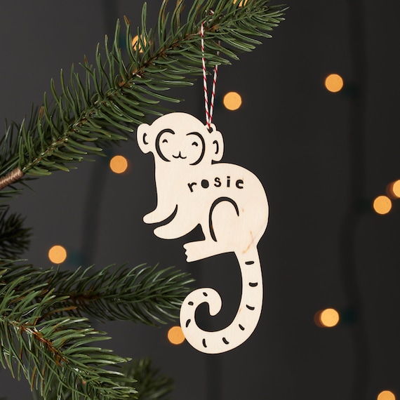 Scimmia Di Natale Decorazione Natalizia, Statua Di Scimmia Con Dito