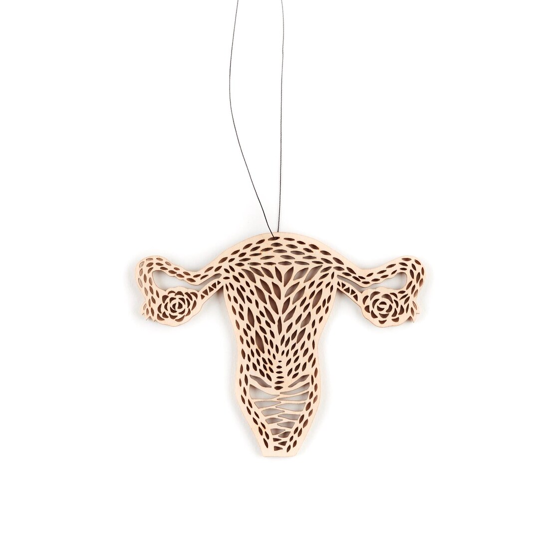 Uterus Anatomy Ornament, Gift for Doctor, OBGYN, Midwife, Doula ...