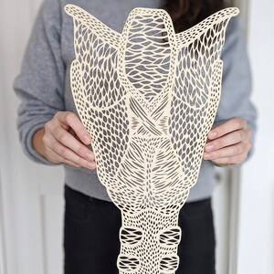Anatomical Larynx Lasercut Wooden Artwork - Etsy