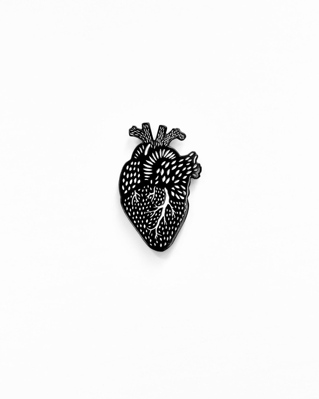 Anatomical Heart Enamel Pin - Etsy