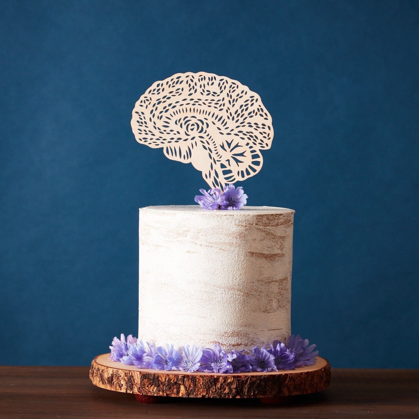 Brain Anatomy Cake Topper - Doctor Grad Cake, Medical Gift, Therapist ...