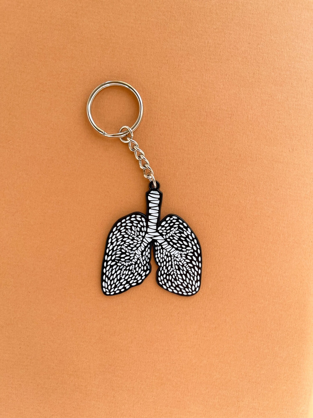 Lungs Anatomy Enamel Keychain - Etsy