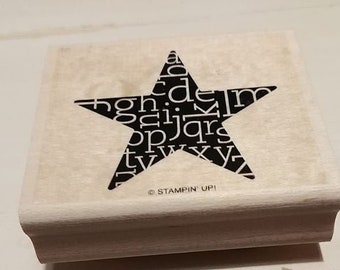 Large Star Stamp | Etsy