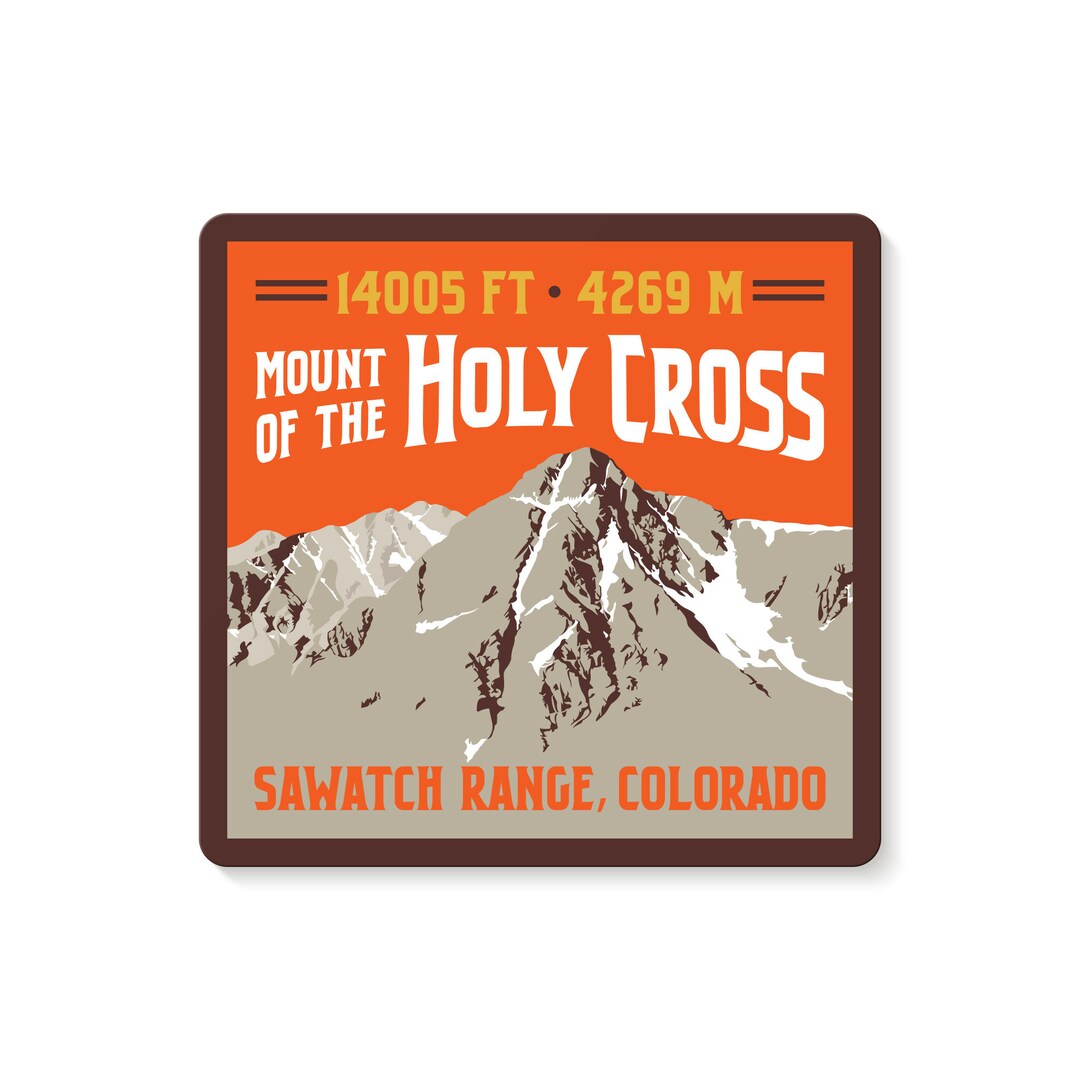 Mount of the Holy Cross Decal Sticker - Etsy