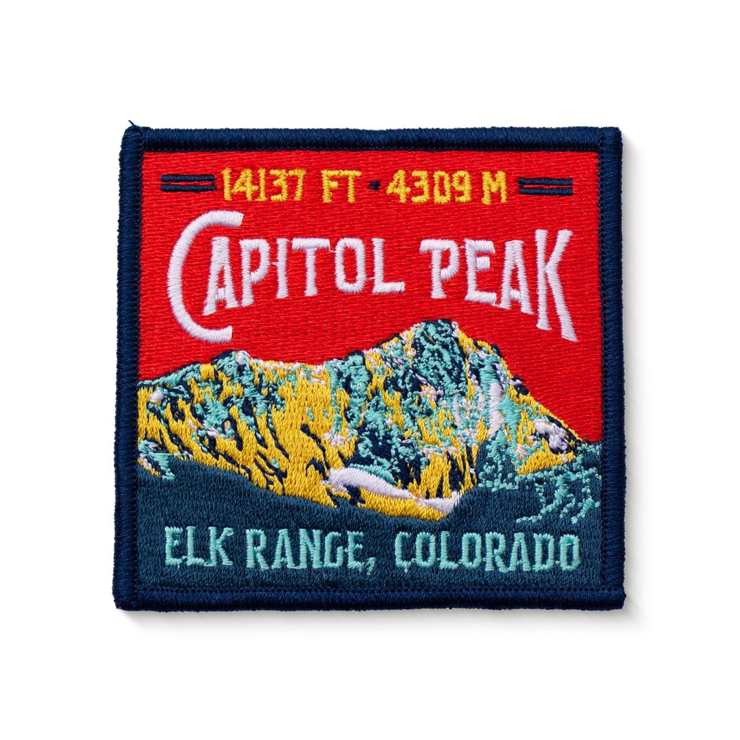 Capitol Peak Patch - Etsy
