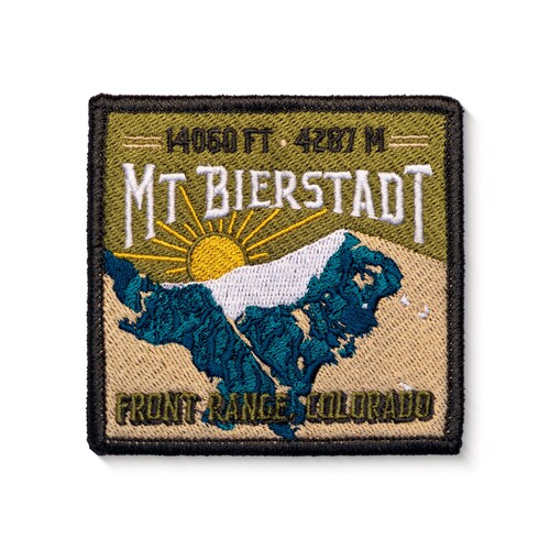 Mt Bierstadt Colorado 14er Patch - Etsy
