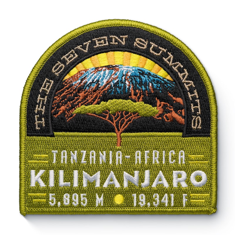 Mountain Summit Patch - Etsy UK