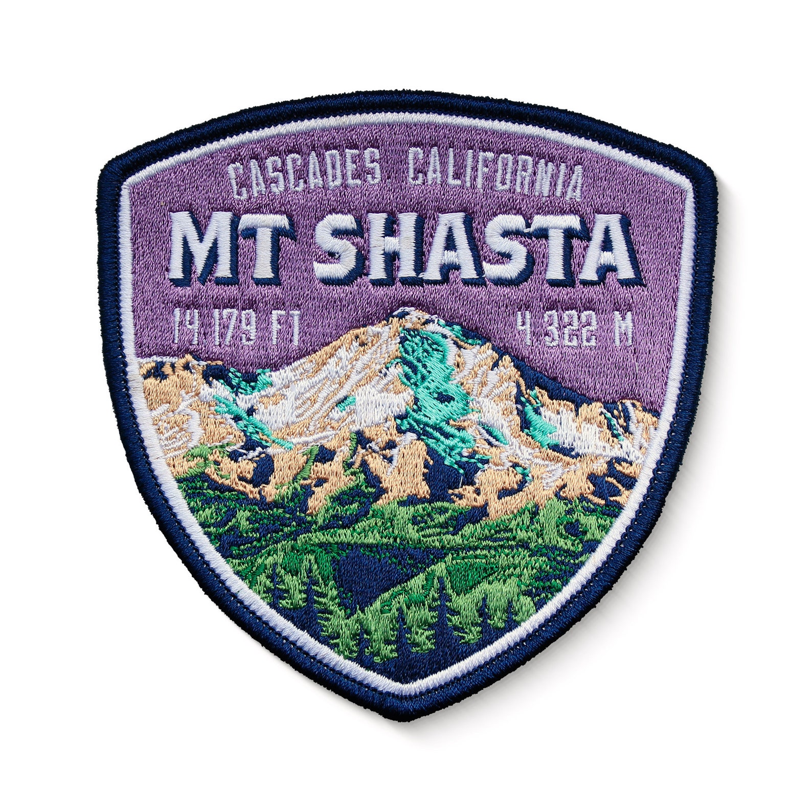 Mt Shasta Cascades Patch - Etsy
