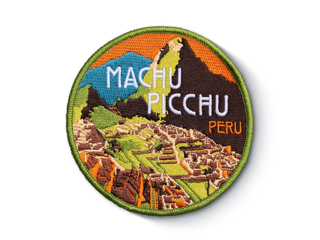 Machu Picchu Peru Patch - Etsy