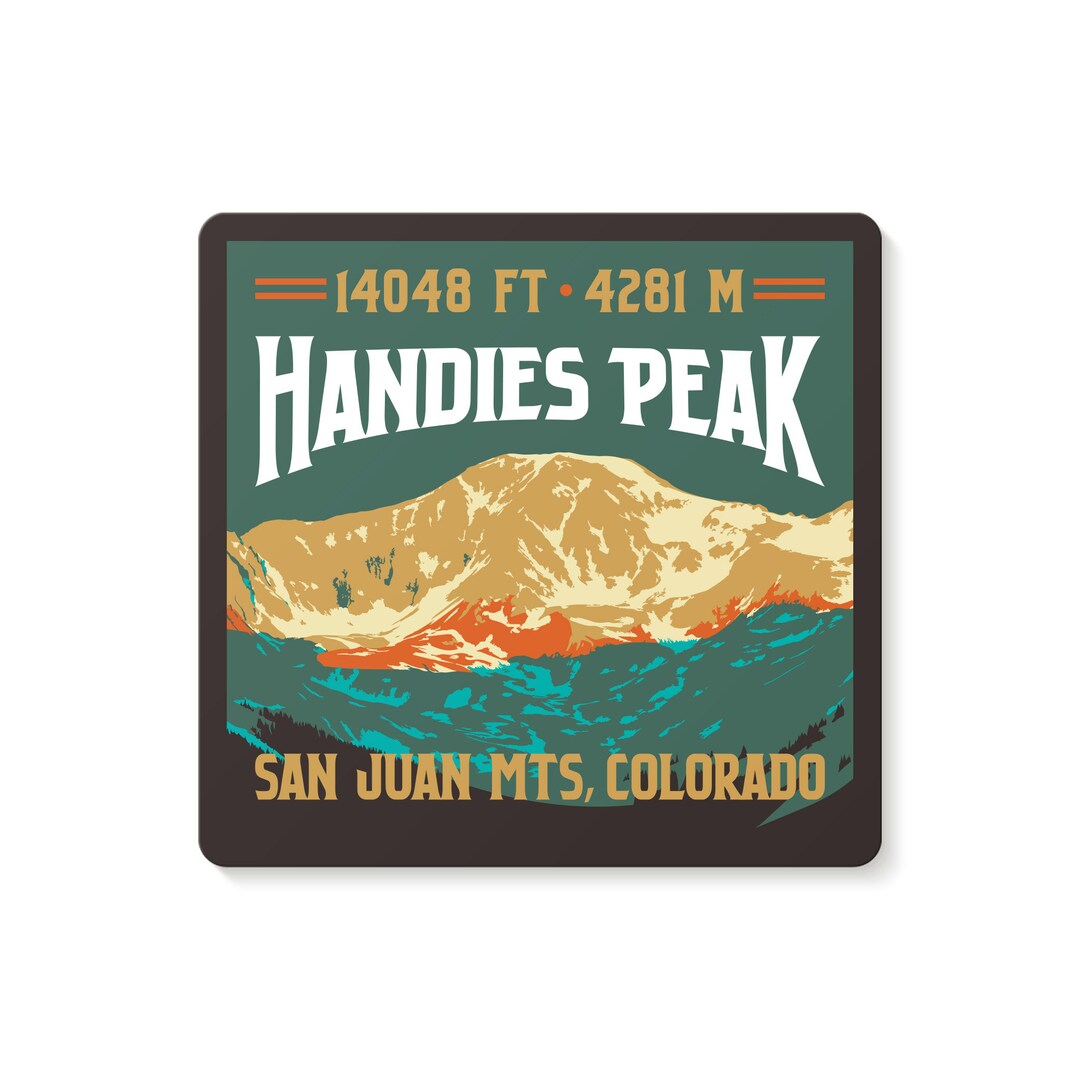 Handies Peak Decal Sticker - Etsy