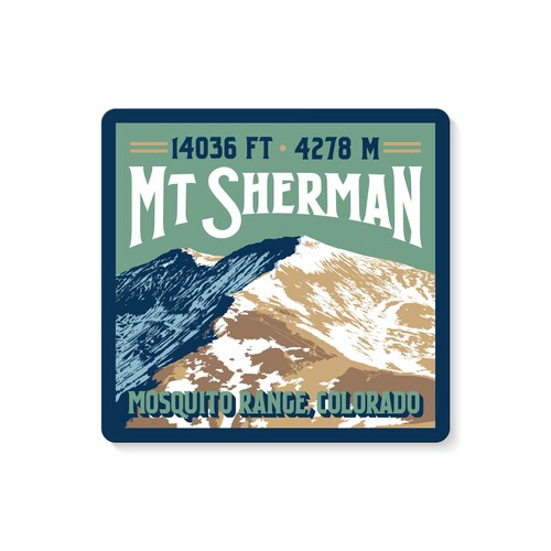 Mt. Elbert Decal Sticker - Etsy