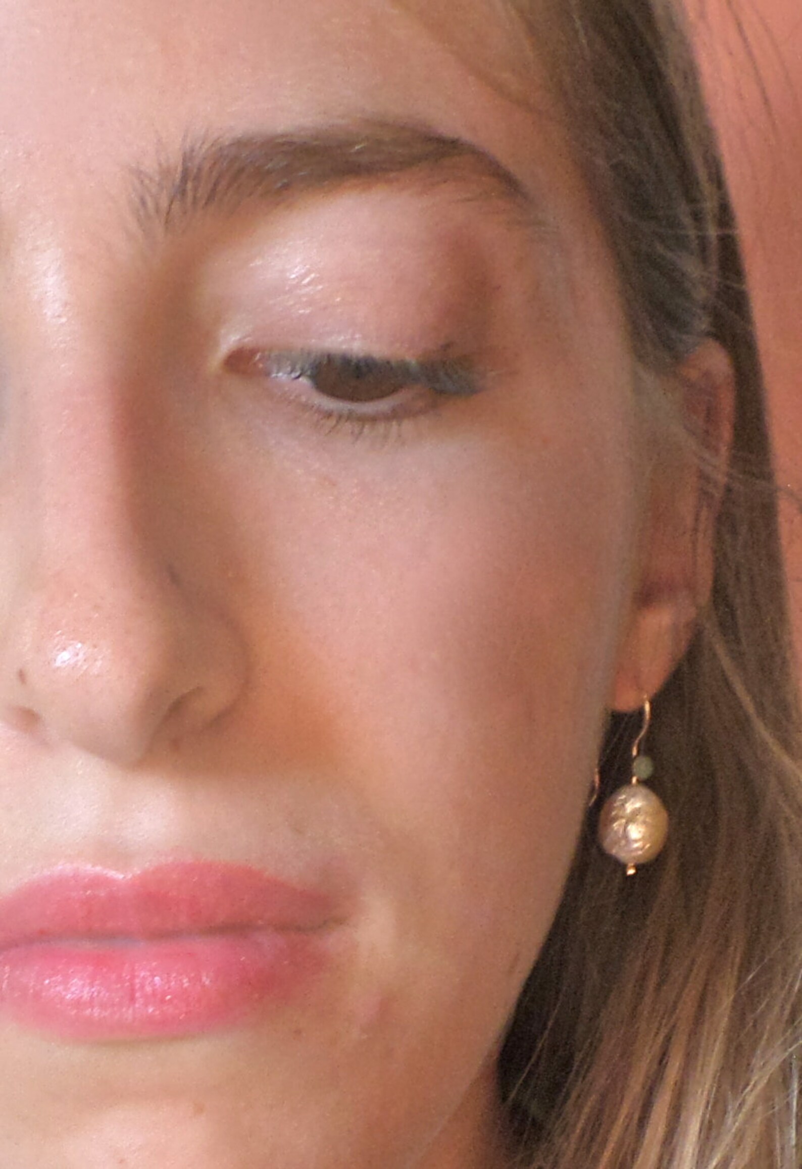 Luxurious 14K Gold Dangles Baroque Pearls and Green Aventurine | Etsy