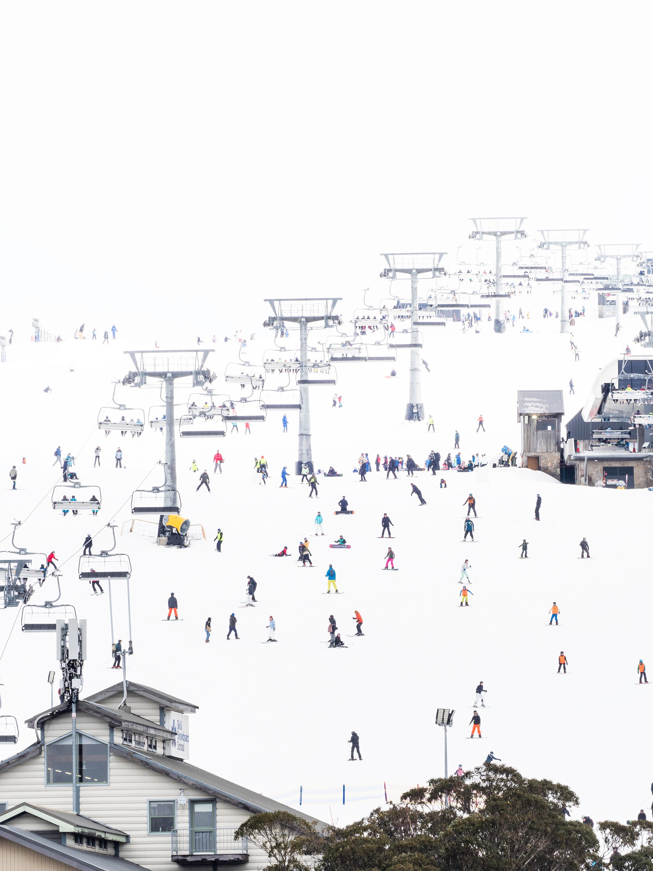 Mt Buller Ski Mountain Print, Victoria Snowfields, Melbourne Snow Print ...