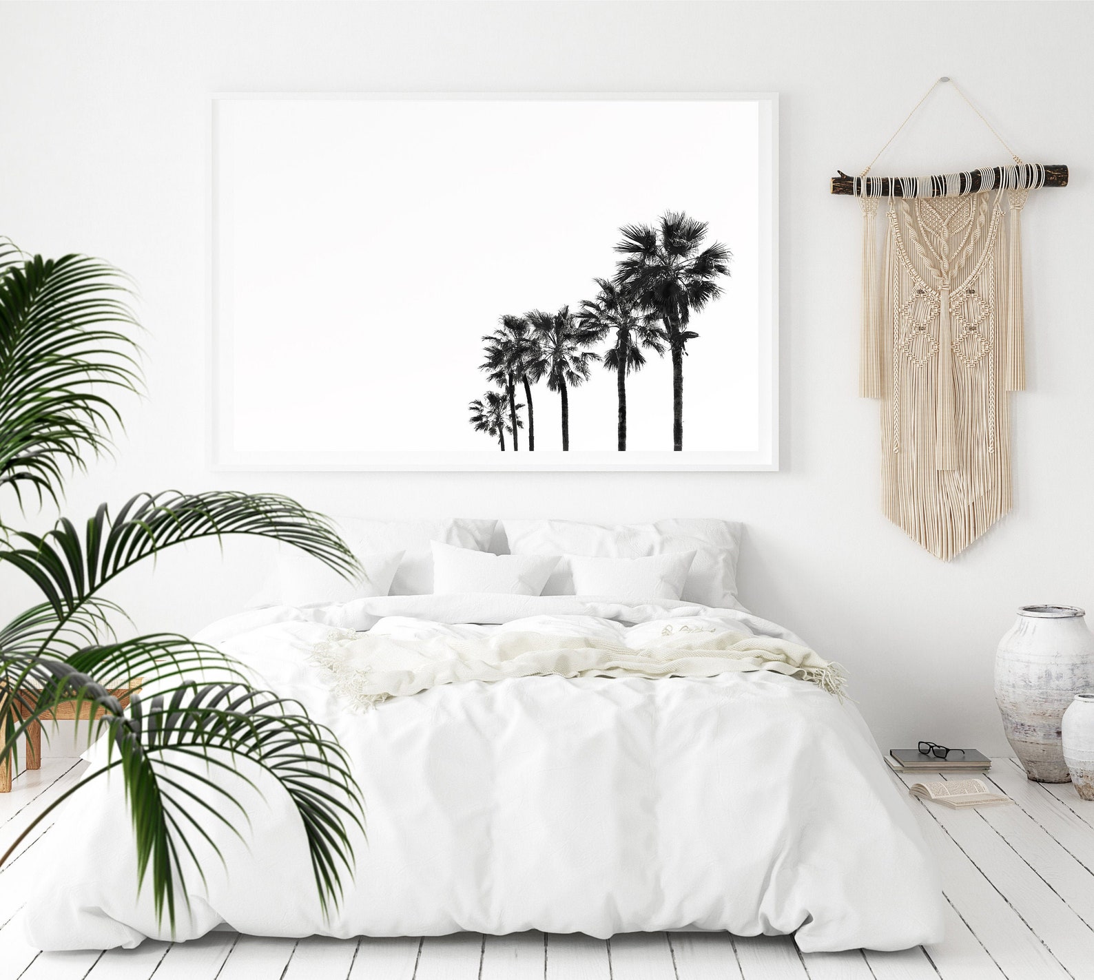 Large Palm Tree Poster, Palm Trees, Beach Photography, Tropical ...